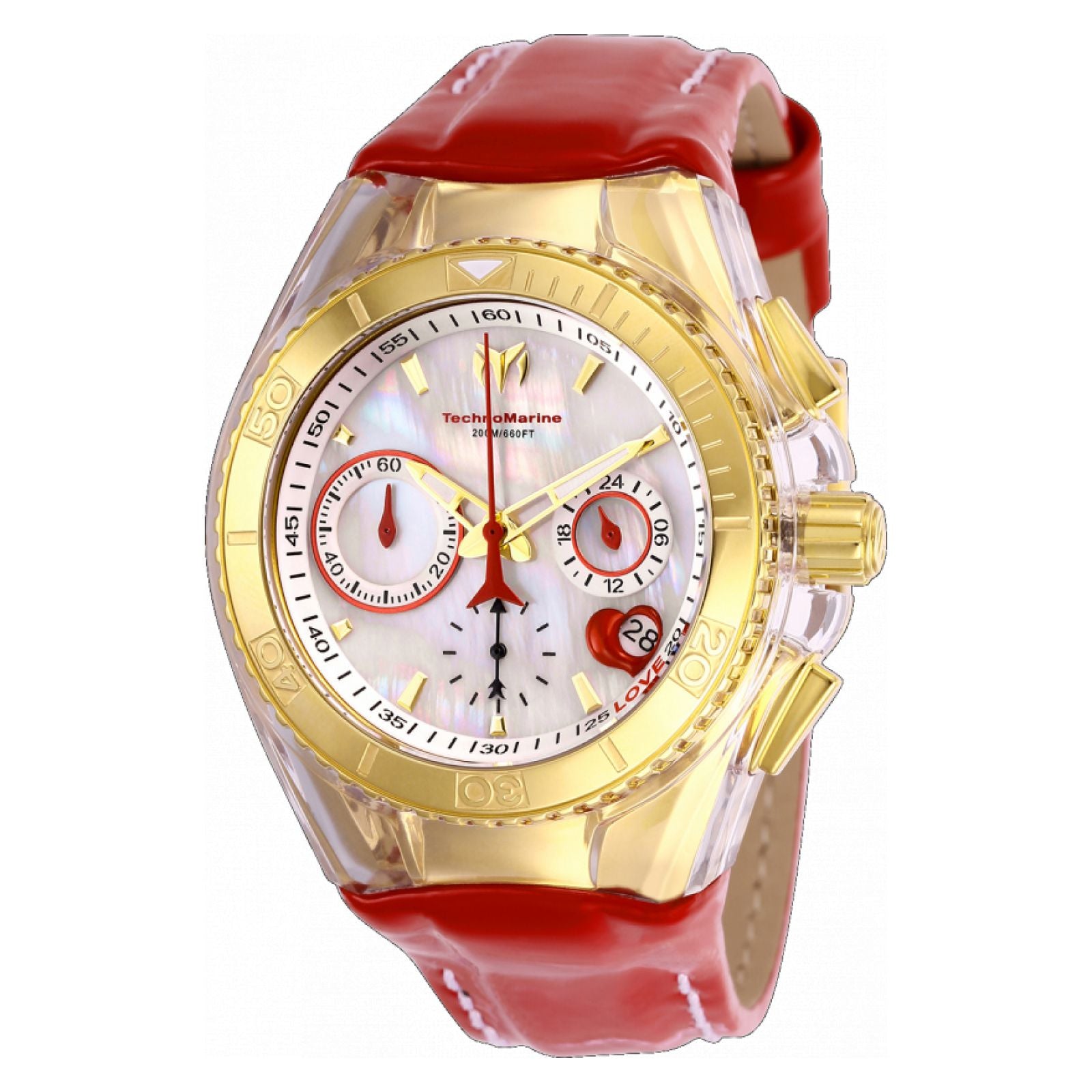 RELOJ CLÁSICO PARA MUJER TECHNOMARINE CRUISE TM-117003 - ROJO ...